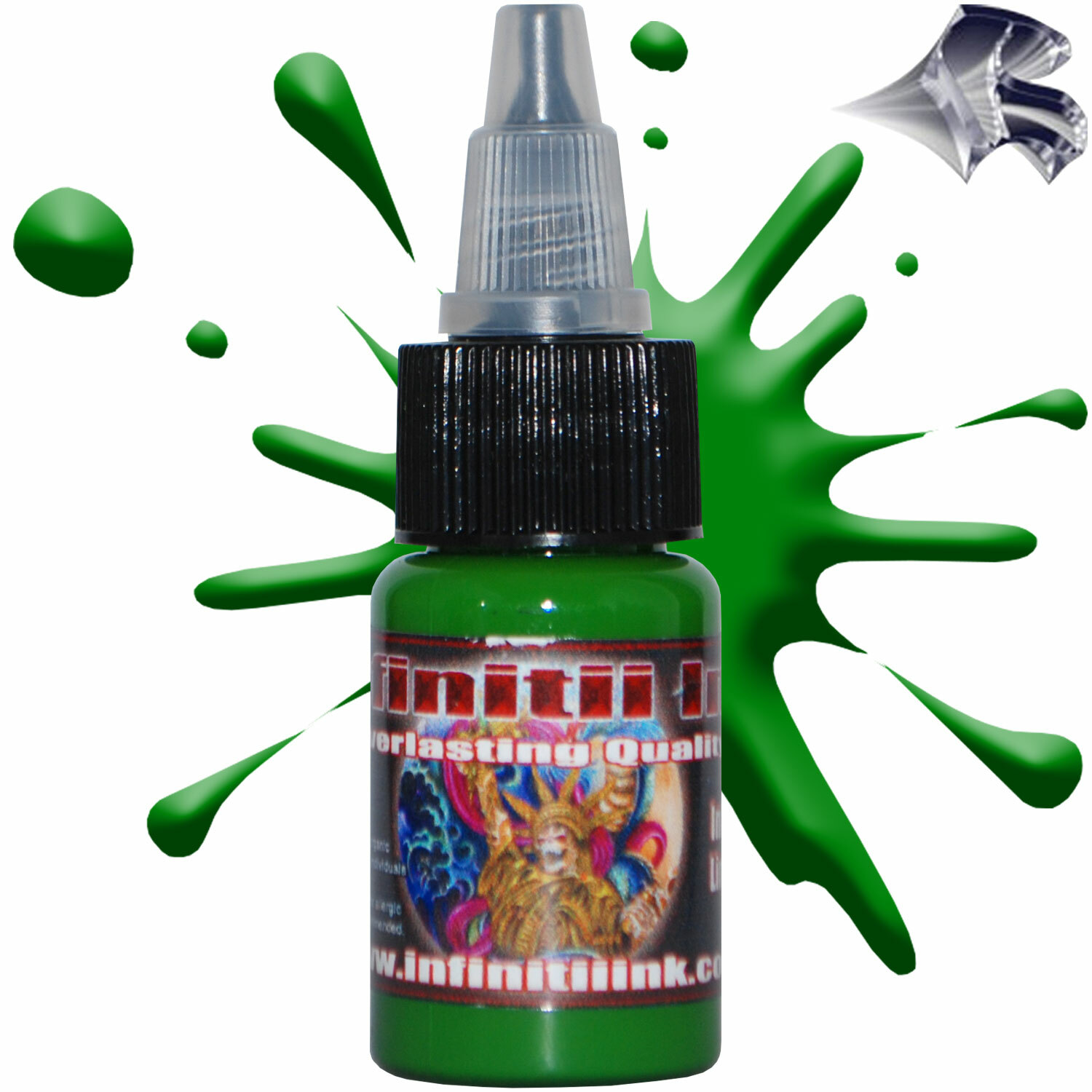 Infinitii Lime Green Tattoo Ink 1/2 oz | eBay