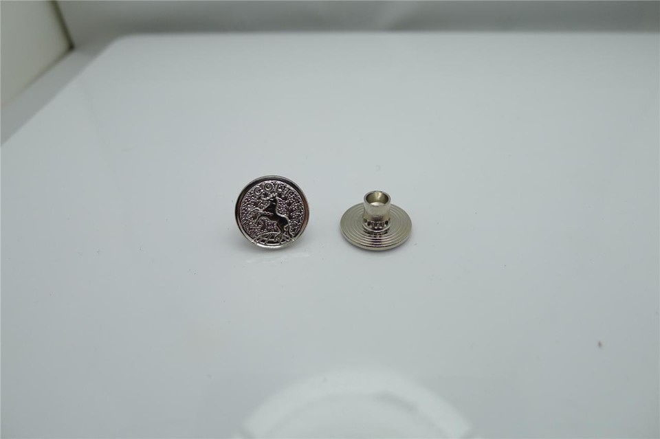 Colt 1911 FACTORY silver medallions pistol grip medallions FACTORY RARE ...