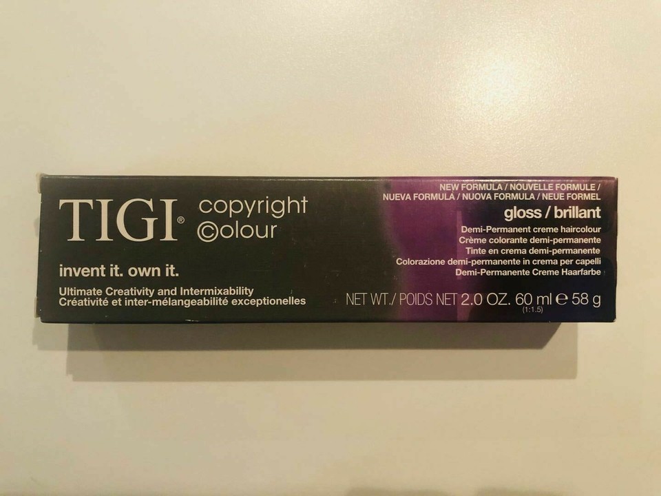 TIGI Copyright Colour Gloss Demi Permanent Creme Hair color, Colorant ...