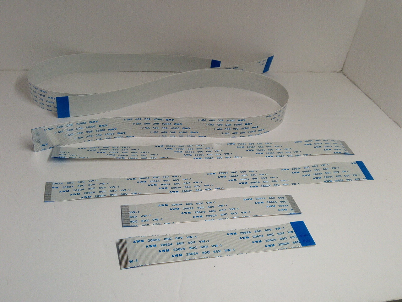 32 Pins AWM 20624 80C 60V VW-1 FFC Flexible Flat Cable Wire Ribbon 0 ...