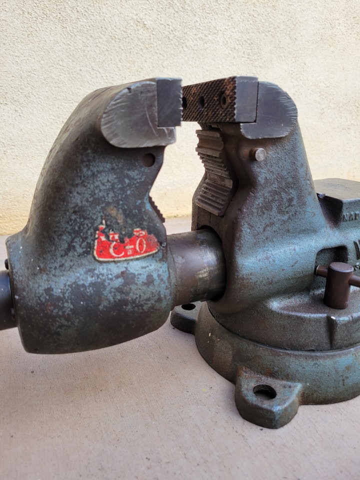 Wilton 3-1/2" C-O Bullet Vise w/ Swivel Base Schiller Park, IL Bench ...