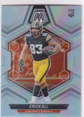 2024 Panini Mosaic NFL Football N. 382 Erick All Rookie Silver Prizm | eBay