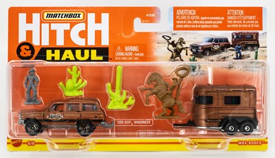2022 Matchbox Hitch & Haul #6 MBX Rodeo | 1988 Jeep® Wagoneer | GREY ...