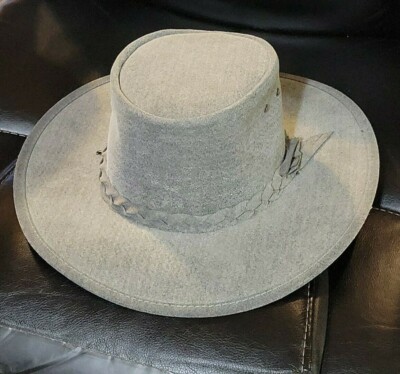 Aussie All-Rounder Cowboy Hat Gray Cool in Summer, Warm in Winter Size ...