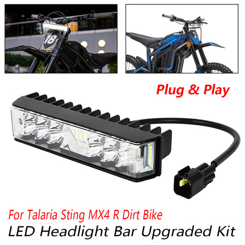 LED Light Bar Headlight For Talaria Sting R MX4 Dirt Bike Plug&Play ...
