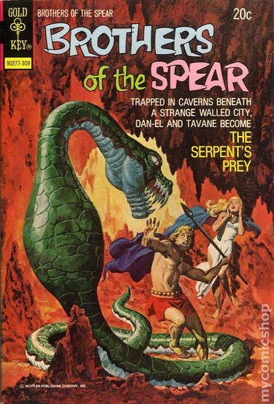 Brothers of the Spear #6 GD/VG 3.0 1973 Gold Key Stock Image Low Grade ...