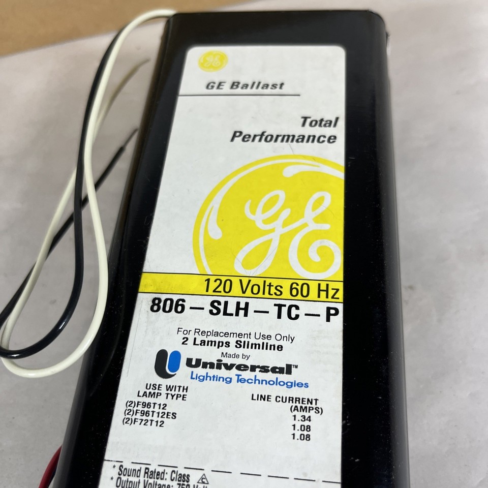 Universal Lighting Technologies 806-SLH-TC-P Slimline Ballast Input ...