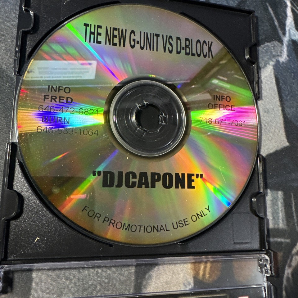 DJ Capone & The New G UNIT vs D-Block Mixtape CD Promo STREETSWEEPERS ...