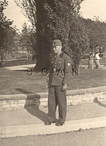 WWII Original Ger RAD Large (3.5 x 4.5) RP- Reichsarbeitsdienst- Dress ...