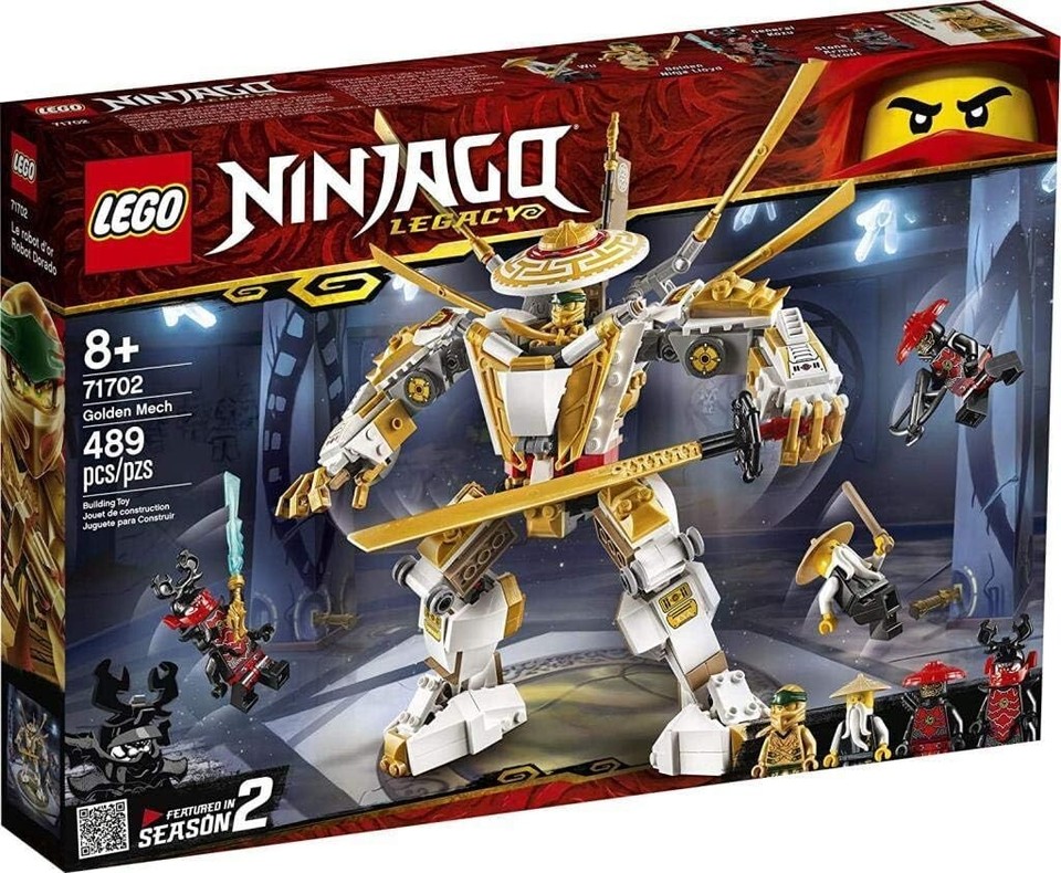 LEGO 71702 NINJAGO: Golden Mech Block Toy New 673419318099| eBay