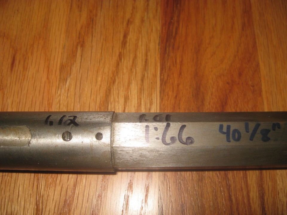 50 Cal White's Muzzleloading G Series Inline Barrel, Tapered Octagon 1 ...