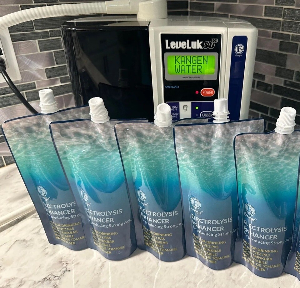 5 New Electrolysis enhancer for Enagic Leveluk Kangen K8, SD501 ...