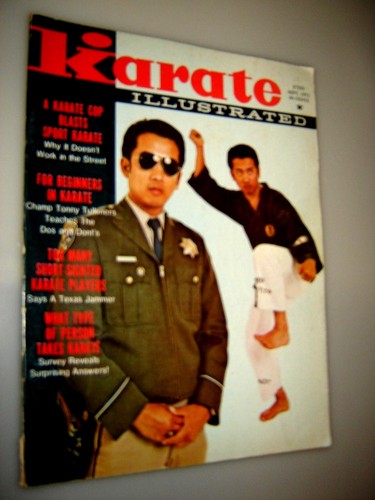KARATE ILLUSTRATED MAGAZINE SEPTEMBER 1971 TONNY TULLENERS TONY REYES ...