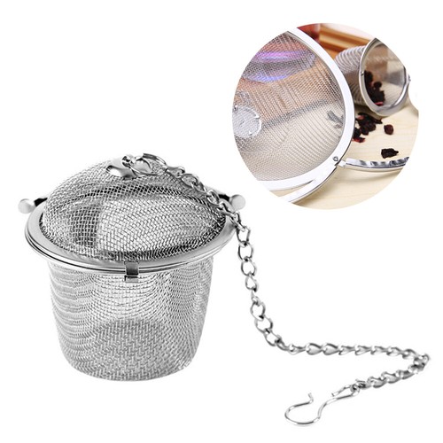 2 Pcs Seasoning Ball Bag Tea Strainer for Drink Bottle Infuser Mesh | eBay