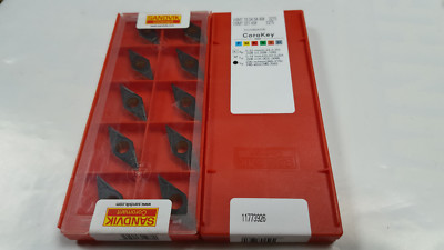 10 pcs SANDVIK VBMT 160404-KM 3215 / VBMT 331-KM 3215 | eBay