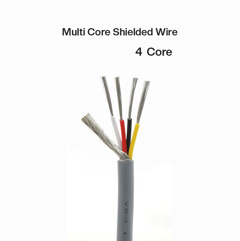 Multi Core Shielded Wire Signal Cable 2/4 Core 22/24/28 AWG - UL2547 | eBay