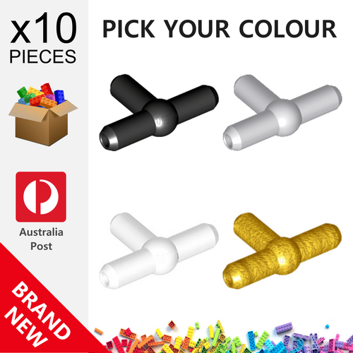 10x Genuine LEGO™ - Pneumatic T Piece Second Version - 4697 New Parts ...