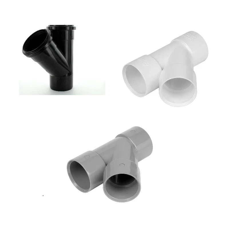 PVC Solvent Weld Waste Pipe Fittings 32mm 40mm 50mm (36mm 43mm 56mm ...