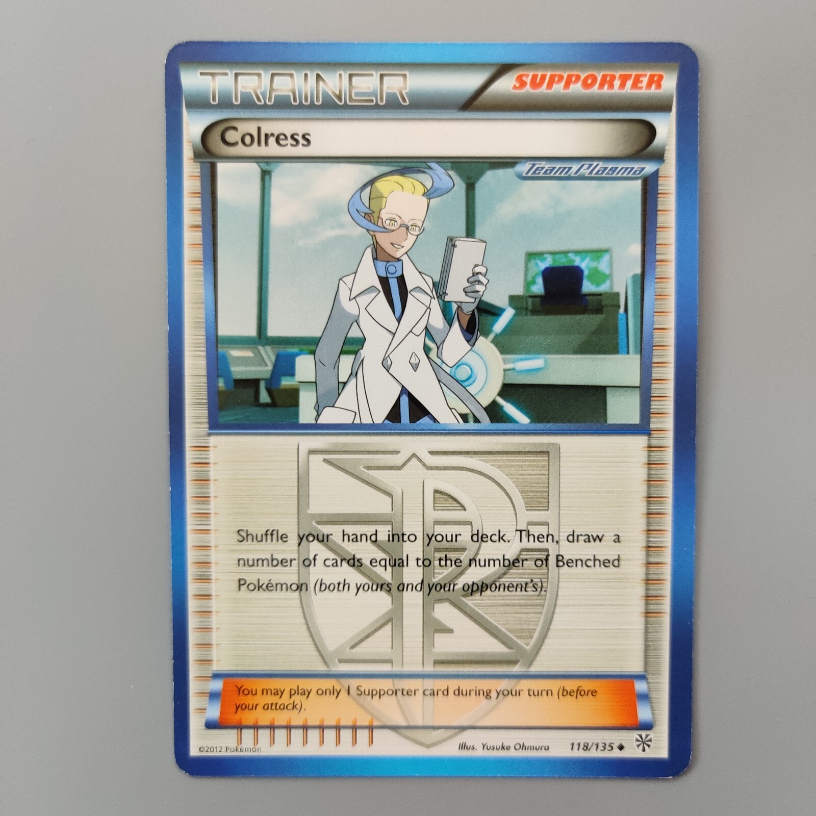 Pokémon TCG Colress Black & White 118/135 Regular Uncommon Lightly ...