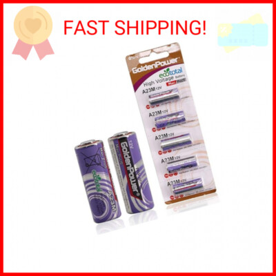 Golden Power A23M 12V Alkaline Battery Maxi Plus Incredibly Safe ...