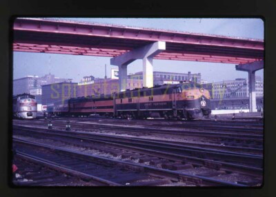 GN Great Northern EMD F7 Locomotive #503 - Duplicate 35mm Railroad ...