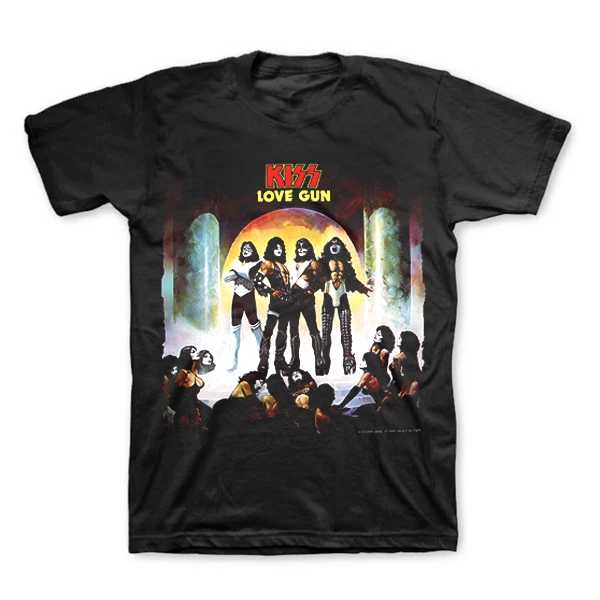 Kiss Love Gun Platinum LP Record Sleeve Display M4 Gold, 45% OFF