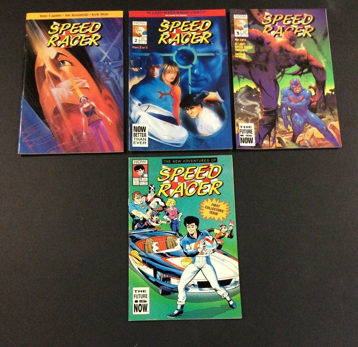 SPEED RACER #1-3 NEW ADVENTURES 1 Comic Books CHIM CHIM MACH 5 RACER X ...