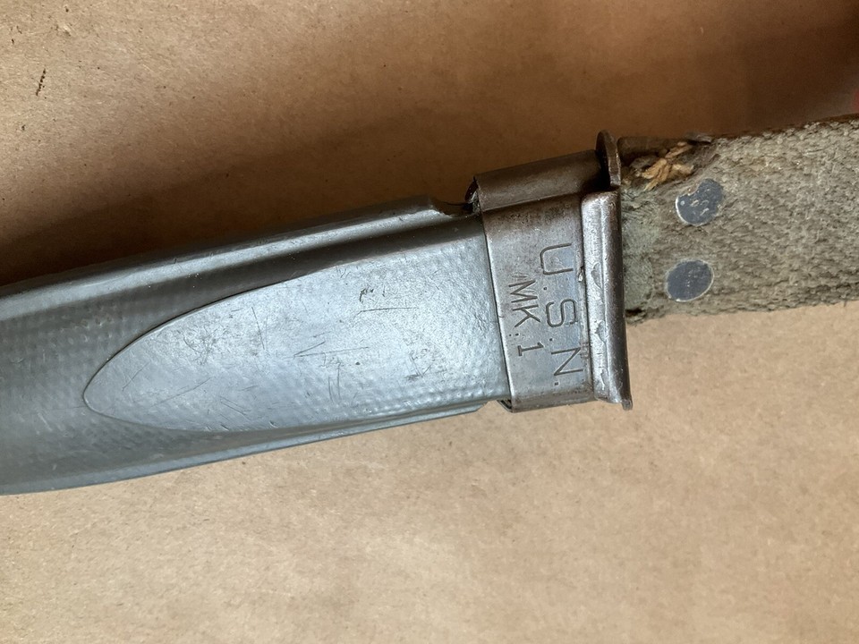 WWII US Navy Mk1 Fighting Knife RH-35 PAL USN Mark 1 | eBay