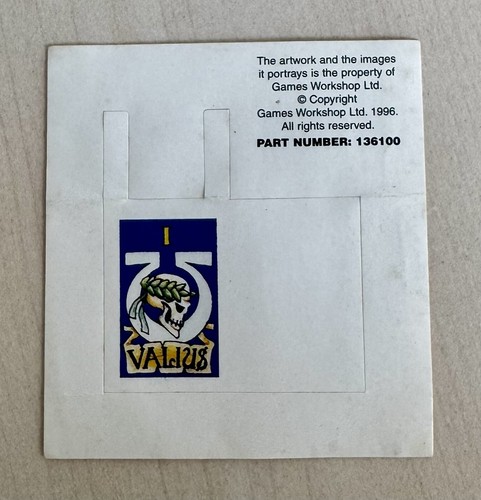 Warhammer 40k Space Marines Ultramarines Terminator Valius Banner ...