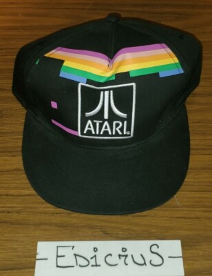 ATARI Snapback Trucker Hat Baseball Cap New With Tag videogame Video ...