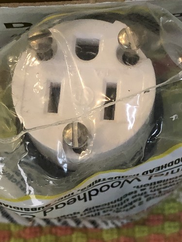 10 New Daniel Woodhead EDISON FEMALE 15A 125V Connectors Made in USA | eBay