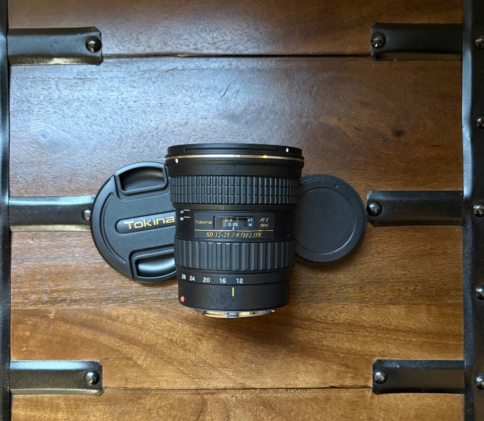 Mint! Tokina AF 12-28mm f4 AT-X Pro APS-C Lens Canon EF - Box & Padded ...