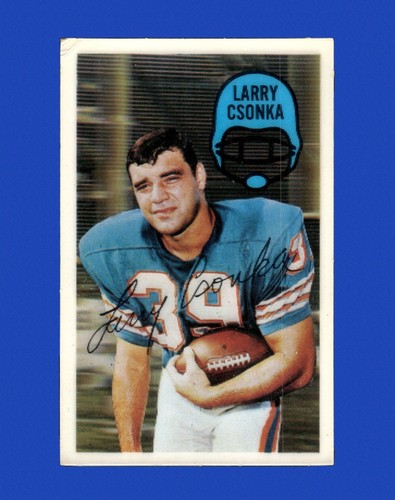 1970 Kellogg's Set-Break # 41 Larry Csonka LOW GRADE (filler) *GMCARDS ...