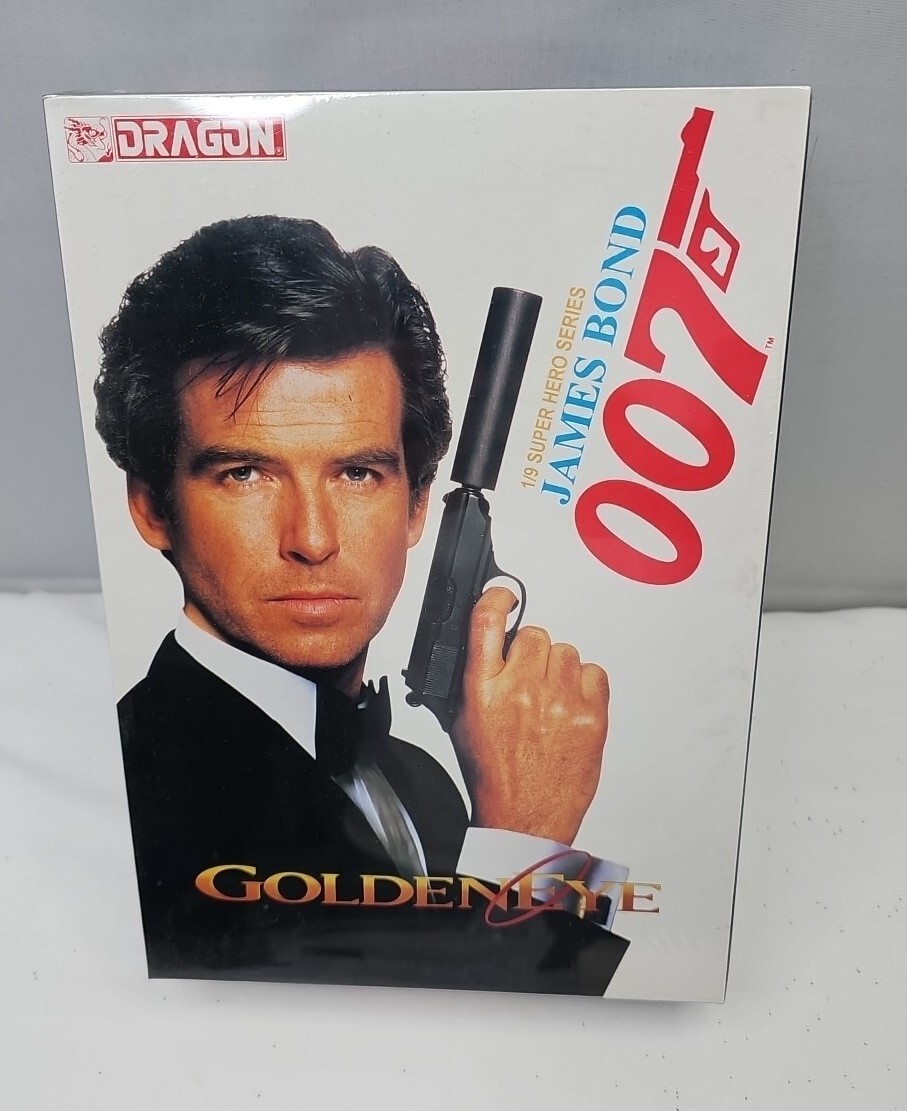 1997 Dragon 1:9 Pierce Brosnan James Bond 007 Figure "GoldenEye" Model ...