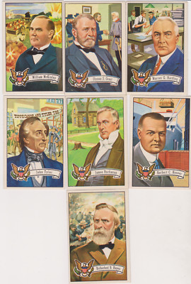 Straight out of the Pack-MT 1956 Topps U.S. Presidents PICK ONE ...