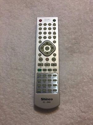 Original Shinco RC-350A universal TV DVD Remote Control | eBay