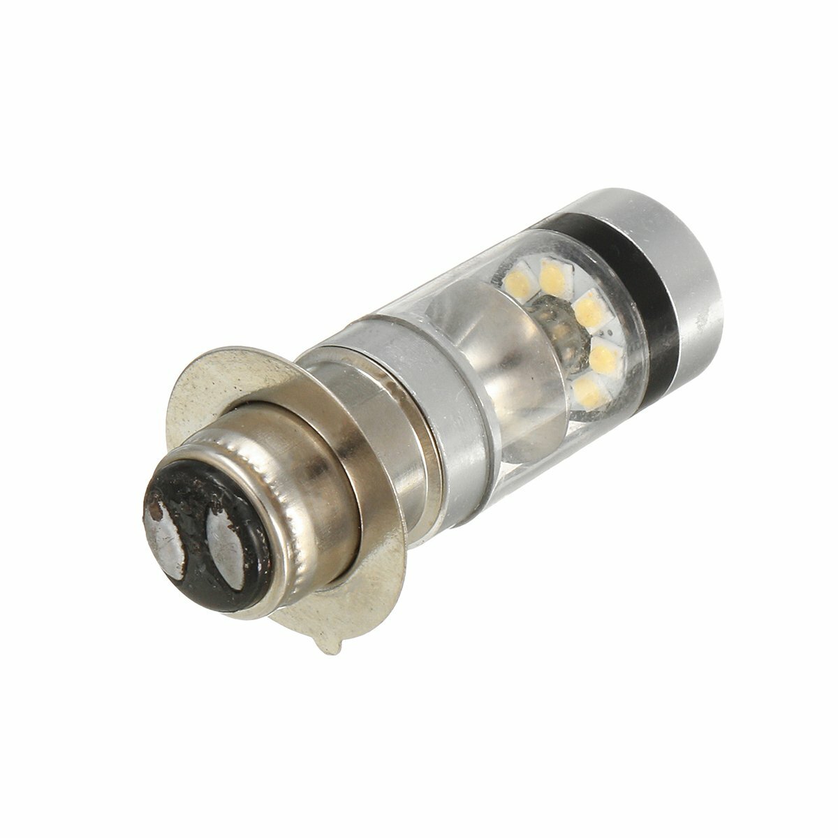 P15D P15D-25-1 H6M LED Motorcycle Fog DRL Dual Light Bulb 20 SMD Hi/lo ...
