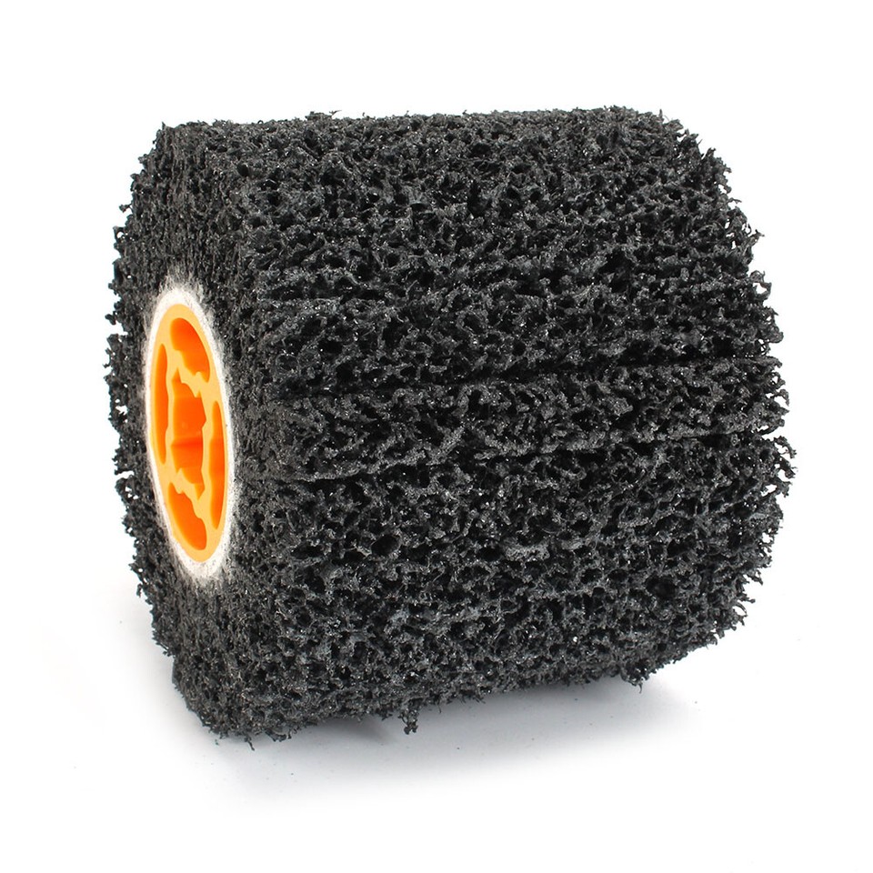 125mm 5" Wire Drawing Polishing Abrasive Wheel For Metal Cleaning Rust ...