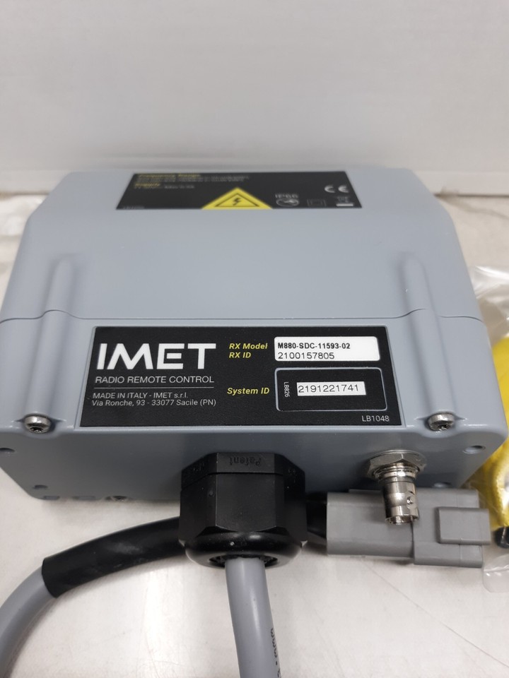 IMET Radio Remote Control M880 RAY Complete System | eBay