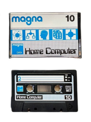 Magna Computer Data Cassettes 10Min Datasette Commodore Atari - Rarity ...