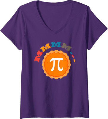 Symbole Pi Mmm Pie Math Geek Nerd Pi Day Ladies' V-Neck Tshirt | eBay
