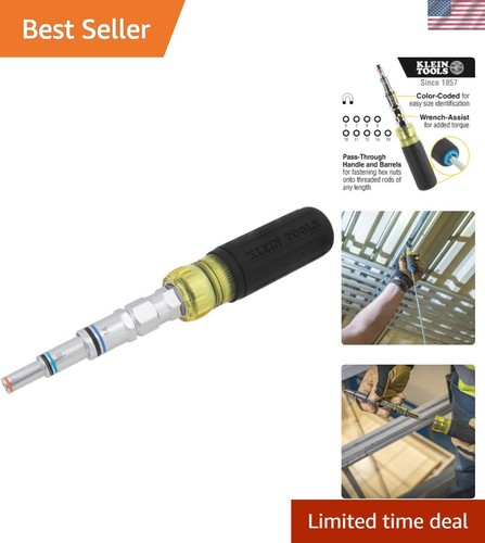 11-in-1 Multi-Nut Driver Tool, Magnetic Pass-Through Driver with Metric ...