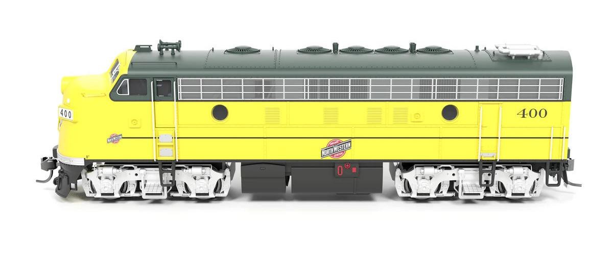 Broadway Limited HO Scale ~ EMD F7A ~ Chicago North Western CNW #403 ...