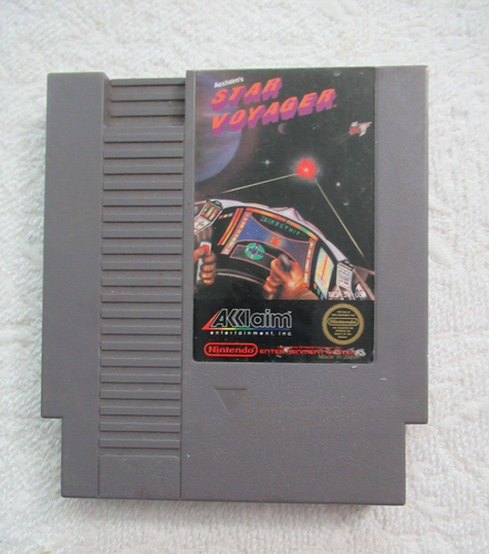 STAR VOYAGER (NINTENDO ENTERTAINMENT SYSTEM 1985) ACCLAIM'S NES CLEAN ...