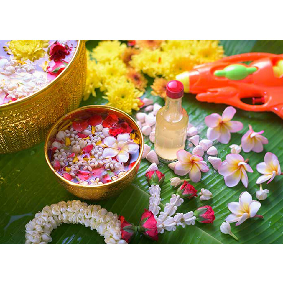 Thai Traditional Perfume Nangroy Scented Songkran Festival Water ...