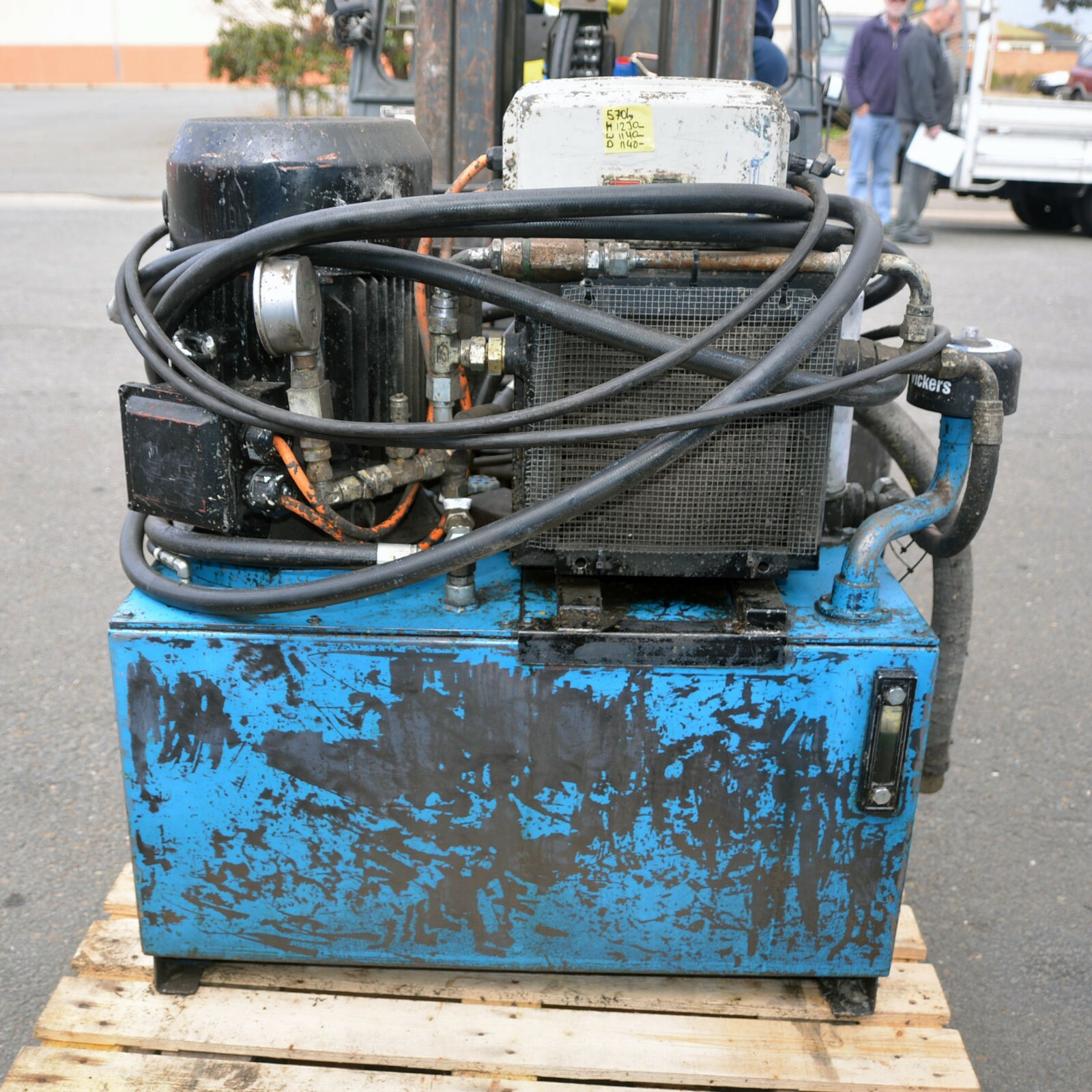 Oiltech EGO Hydraulic Oil Pump with Cooler | eBay Australia