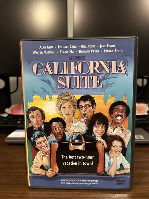 California Suite 1978 DVD Neil Simon Jane Fonda Alan Alda Richard Pryor ...