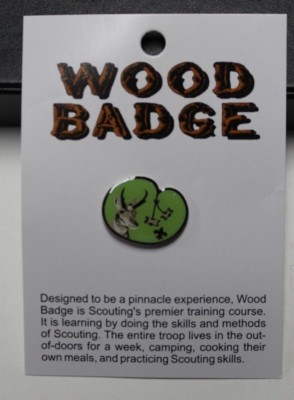 D3, BSA Insignia, Wood Badge Antelope Patrol Lapel Pin, New in Package ...