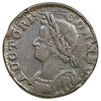 1786 5.4-O.1 AUCTORI Connecticut Colonial Copper Coin | eBay