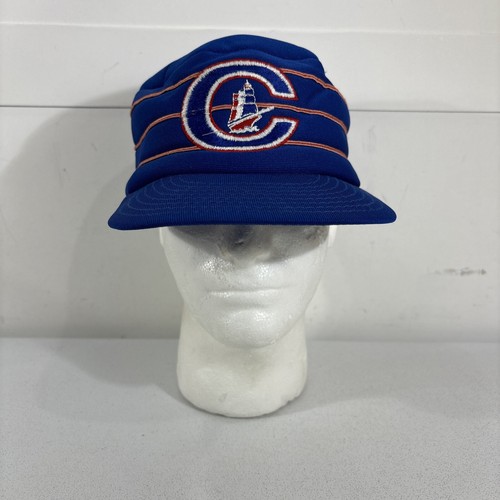 Vintage Columbus Clippers Pillbox MiLB Baseball Snapback Cap Hat Rare ...